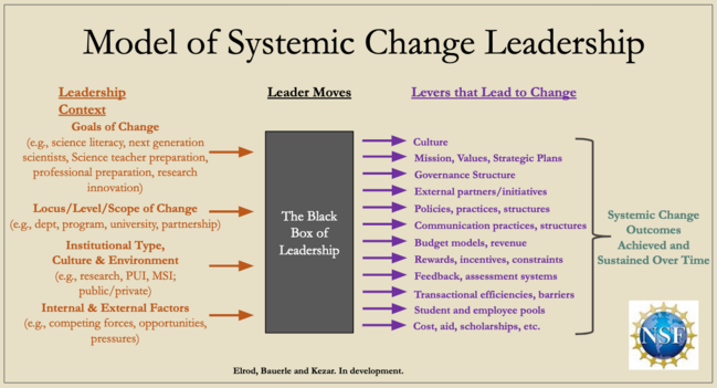 Model of Systemic Change Leadership